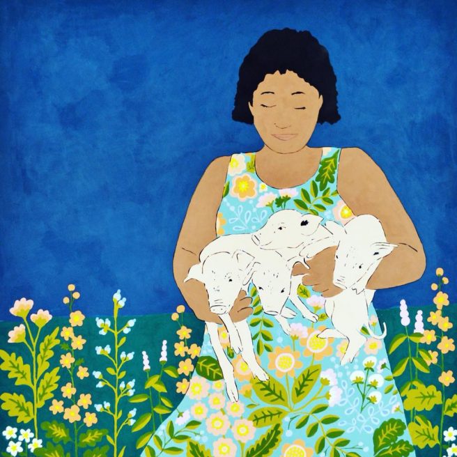 amy rice’s mixed media art: wistful, whimsical and nostalgic | Jama's ...