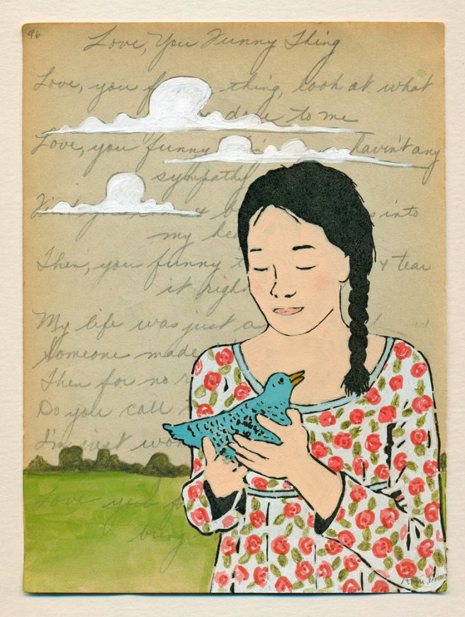 amy rice’s mixed media art: wistful, whimsical and nostalgic | Jama's ...